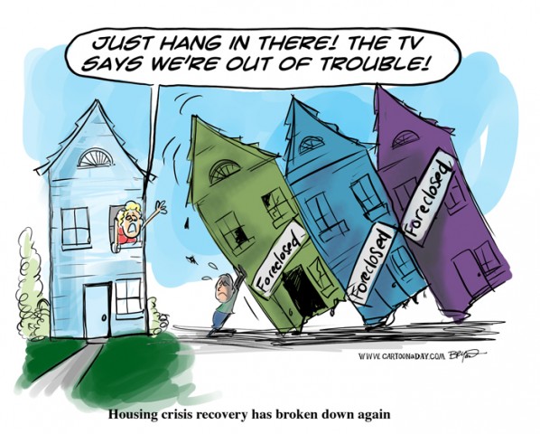 Housing Crisis Isn’t Over Yet Cartoon Housing Crisis Isn’t Over Yet Cartoon
